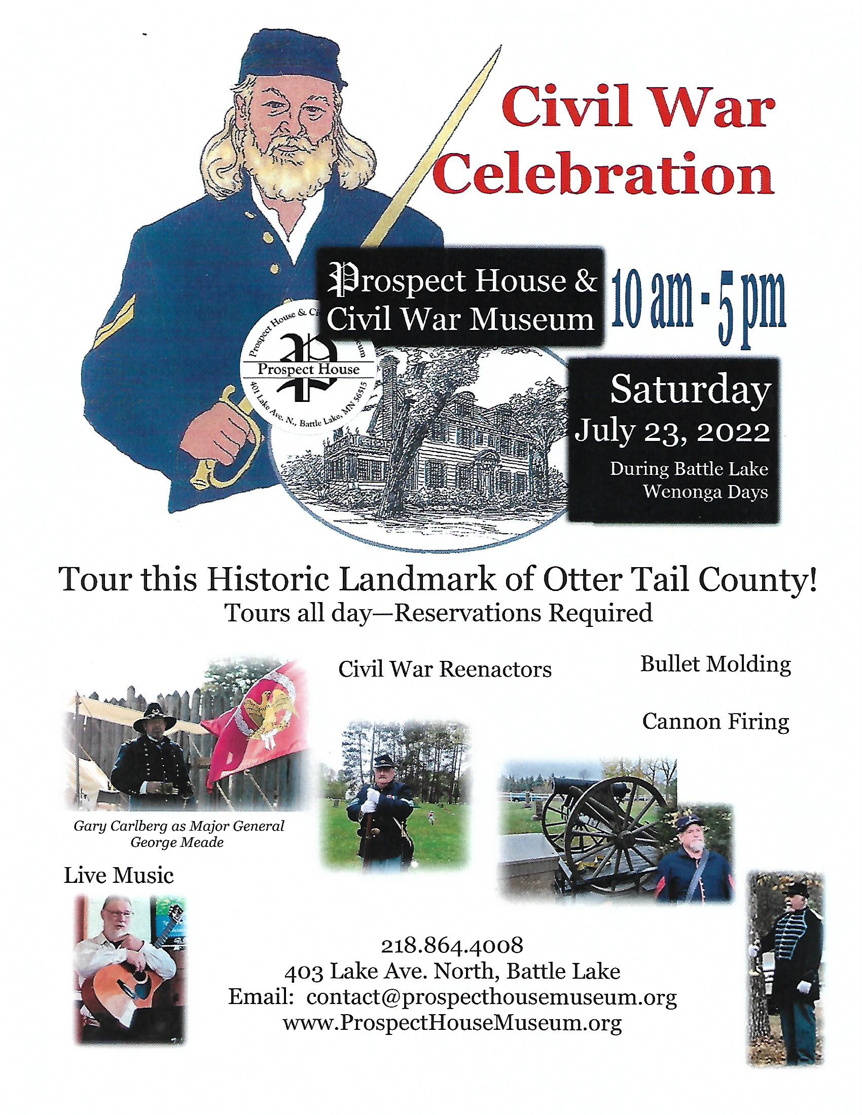 Events – Prospect House & Civil War Museum